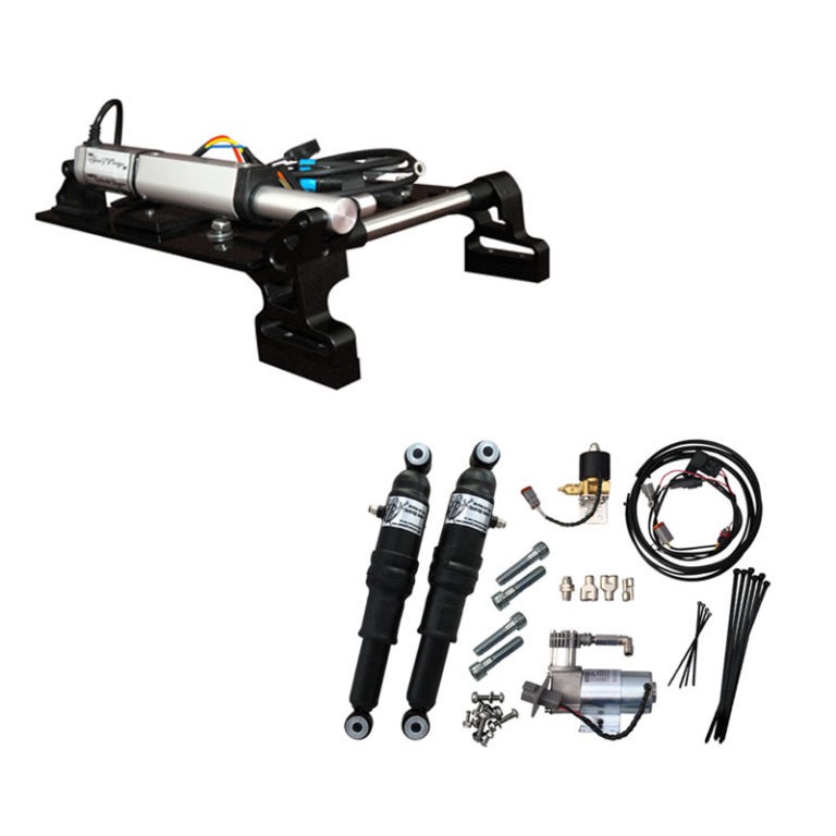 Center Stands and Air Ride Systems for Harley Baggers