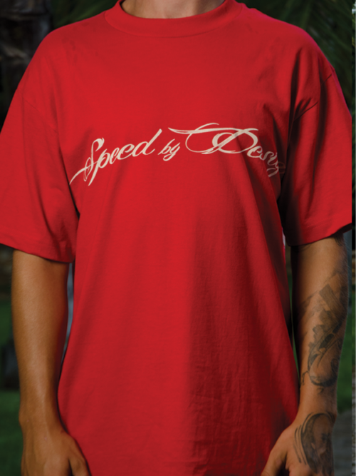Hostile Takeover Red T-Shirt - Speed By Design