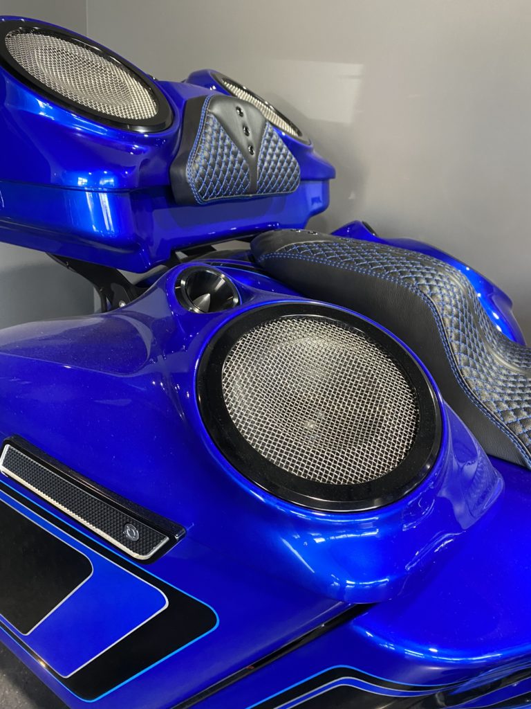 Slick Rick Grills | Silver/Black Mesh Speaker Grills - 8"